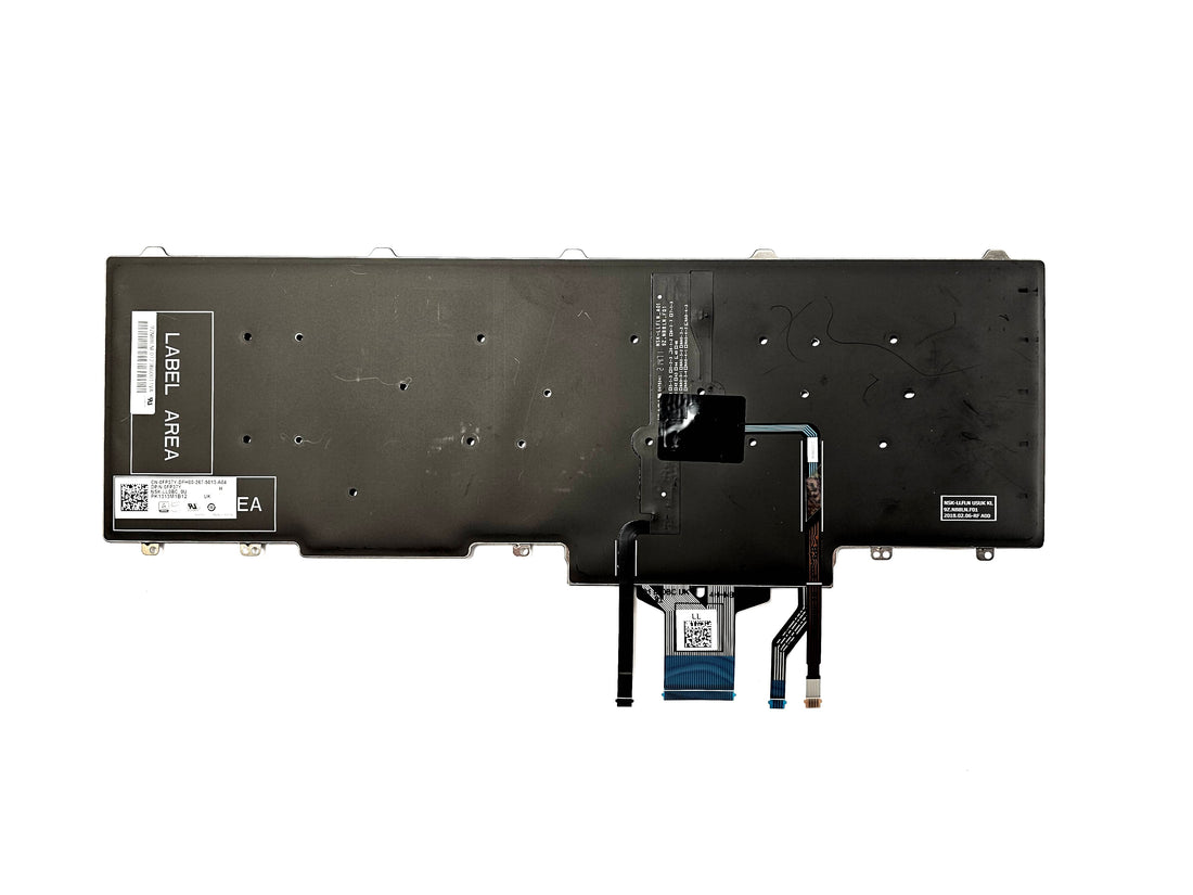 Dell Latitude E5550 E5570 E5580 5590 UK QWERTY Backlit Keyboard FP37Y ...